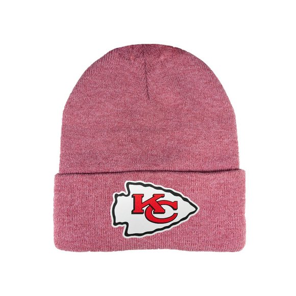 Nike | Accessories | Kansas City Chiefs 3d 2 In Knit Beanie Heather ...